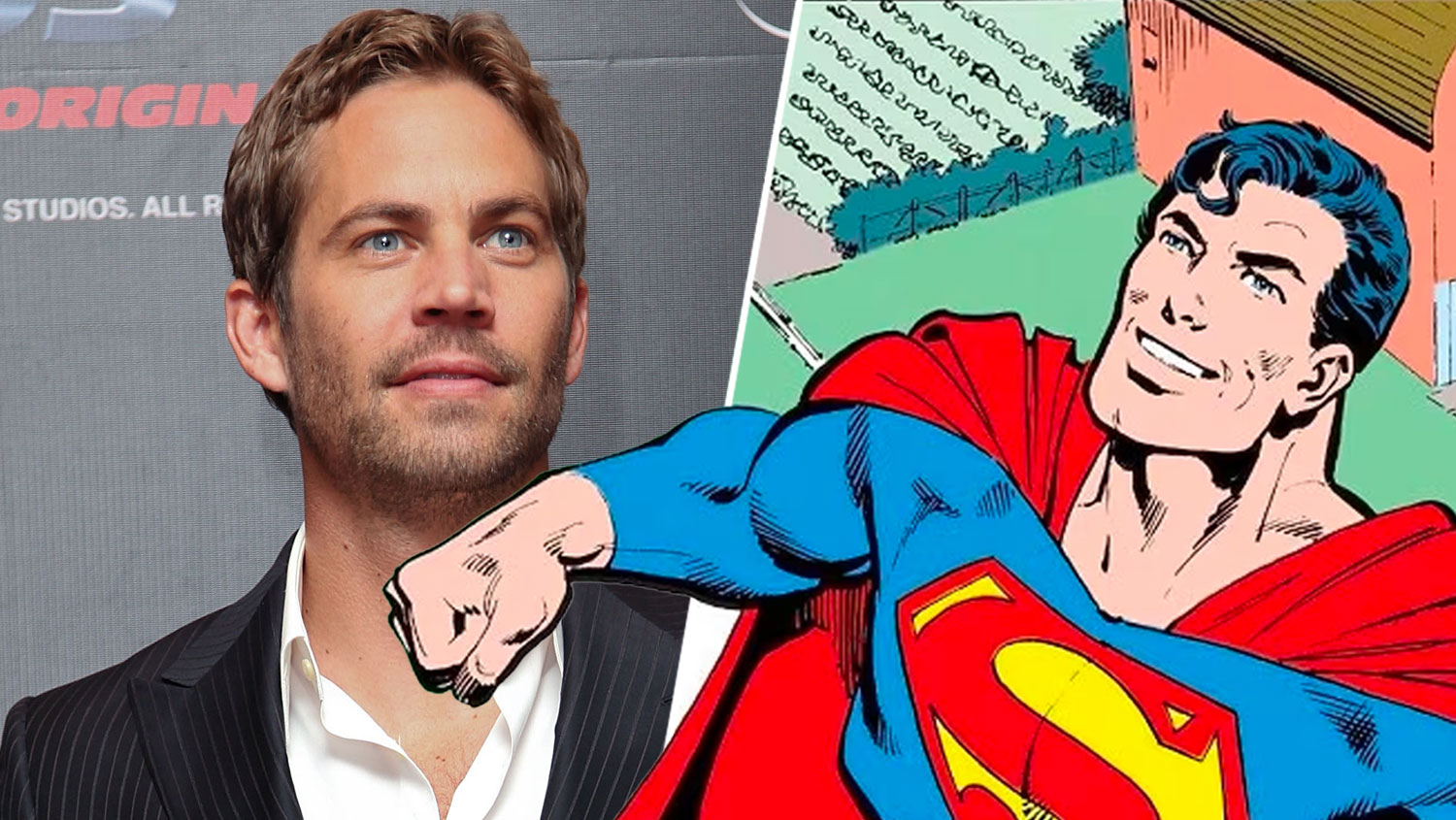 Sebelum Kepergiannya, Paul Walker Ternyata Hampir Menjadi Pemeran Superman!