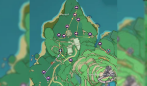 Rute Farming Sakura Bloom di Genshin Impact - KINCIR.com