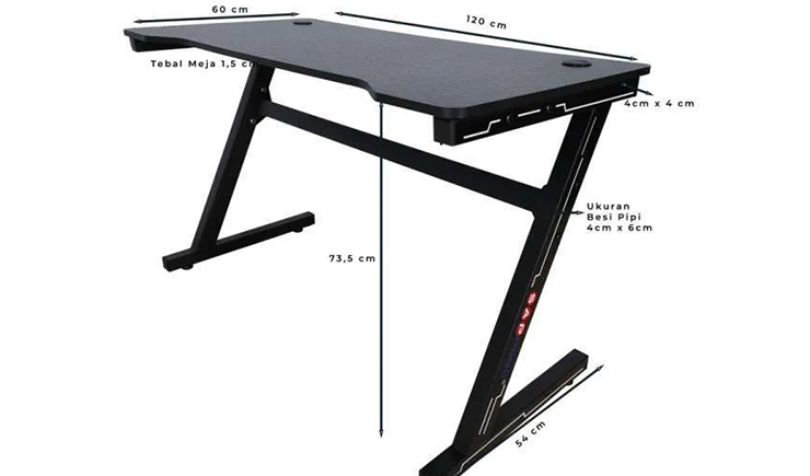 5 Rekomendasi Meja Gaming Di Bawah Rp1 Juta, Cocok Buat Gamer Baru ...