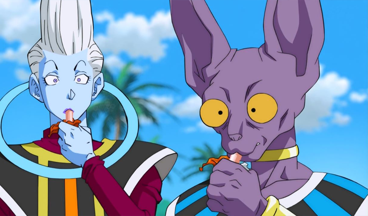 7 Makanan Bumi Favorit Beerus The Destroyer di anime Dragon Ball Super ...